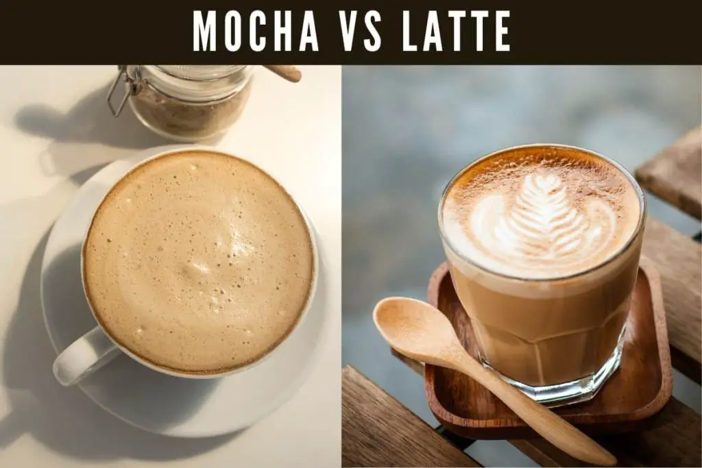 Mocha vs Latte | What is the Difference Between Cafe Mocha & Latte?